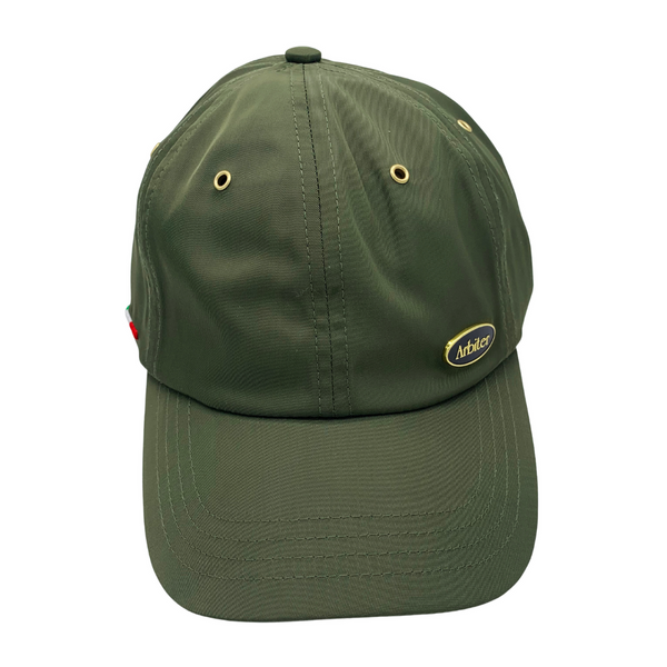 Arbiter Olive Green Sports Peak Cap – Lime Man